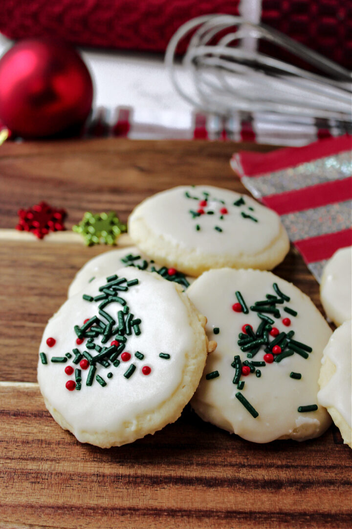 White Velvet Cookies - Baking With Mom