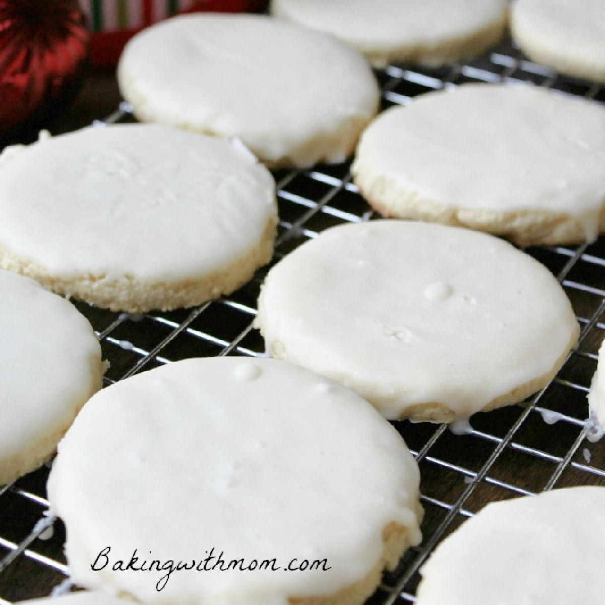 White Velvet Cookies - Baking With Mom
