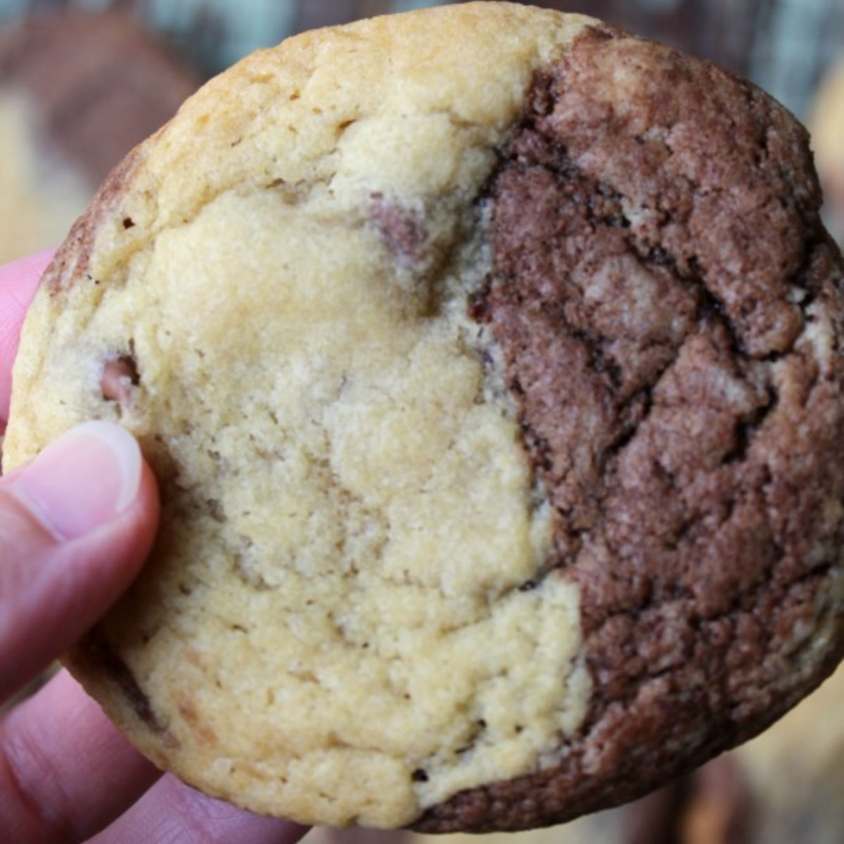Chocolate Swirl Cookies - Baking With Mom