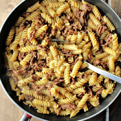 Homemade Hamburger Helper Beef Pasta - Baking With Mom