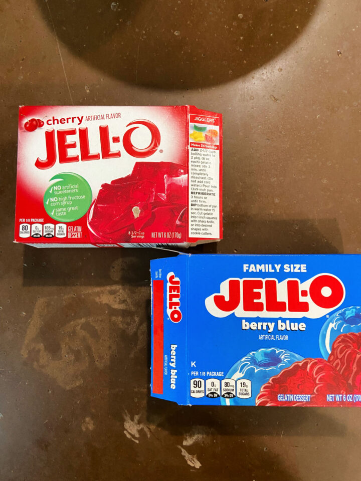 Red White And Blue Jello Cups - Baking With Mom