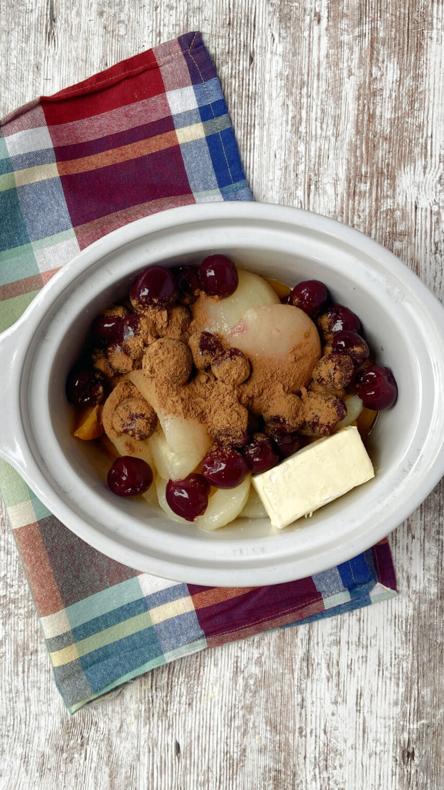Crock Pot Hot Fruit Salad - Baking With Mom