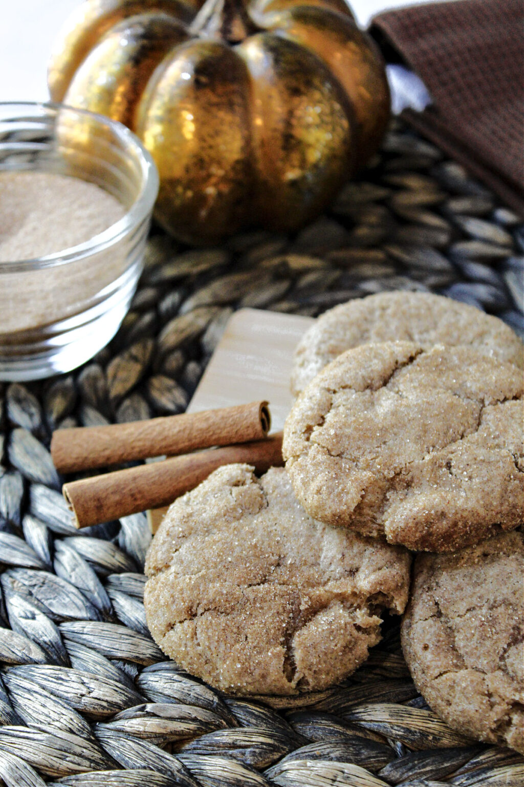 Soft Pumpkin Spice Cookies - Baking With Mom
