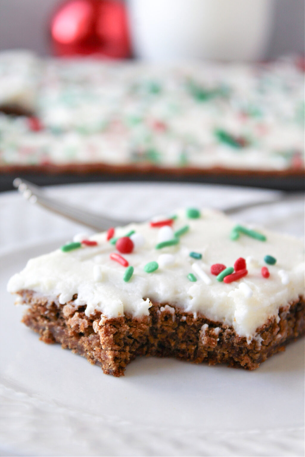 Gingerbread Bars - Baking With Mom