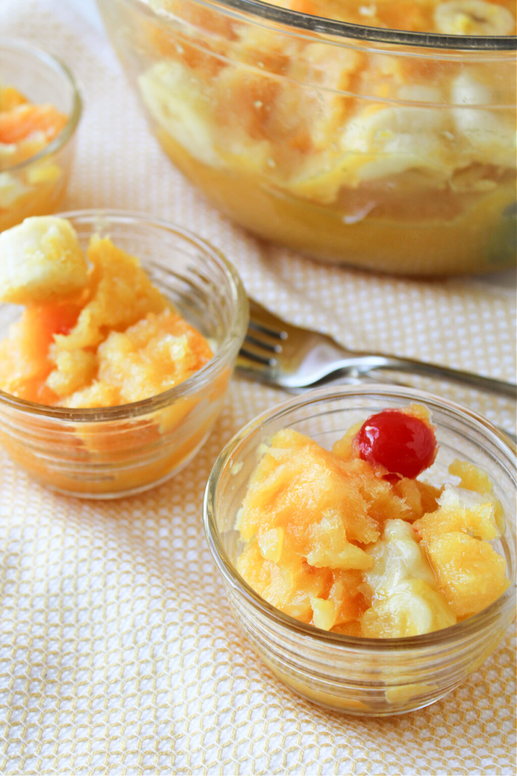 Frozen Fruit Salad - Baking With Mom