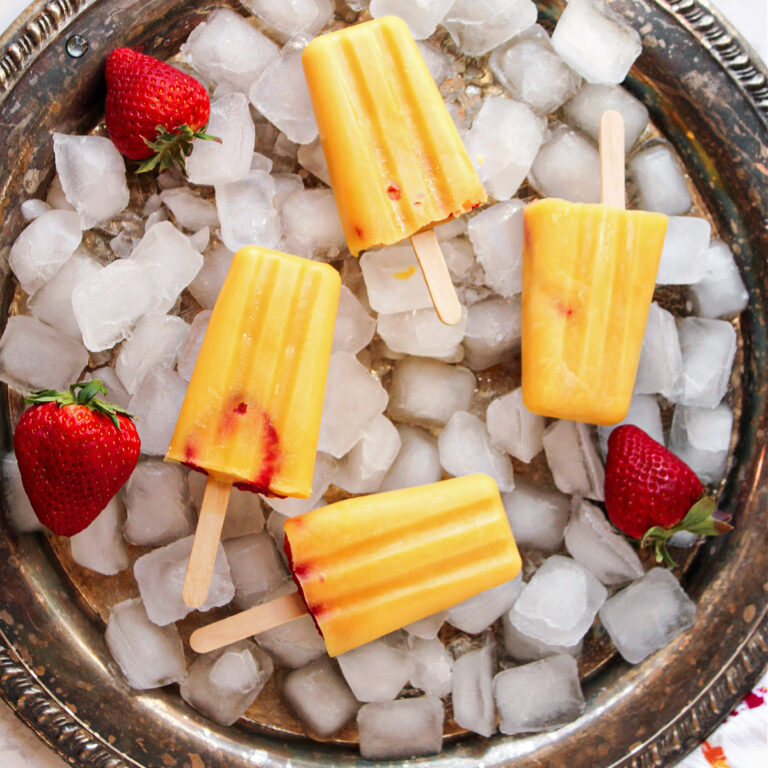Tropical Popsicles - Baking With Mom