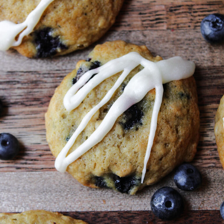 Blueberry Cookies - Baking With Mom