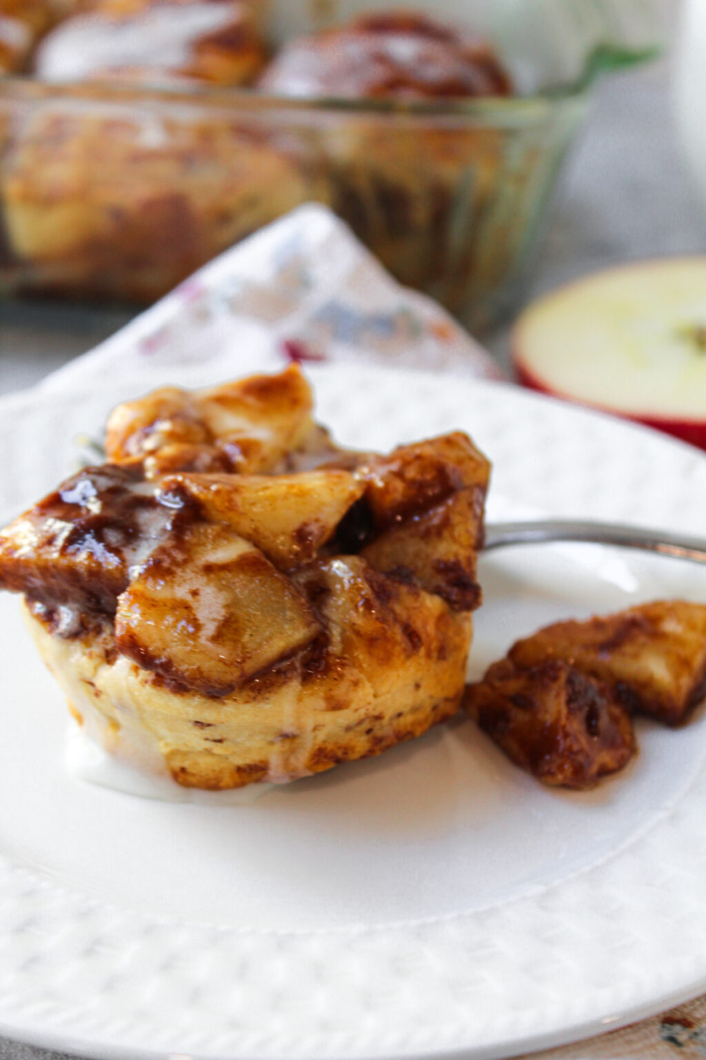 Easy Apple Cinnamon Rolls - Baking With Mom