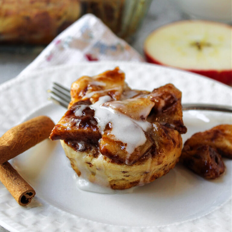 Easy Apple Cinnamon Rolls - Baking With Mom