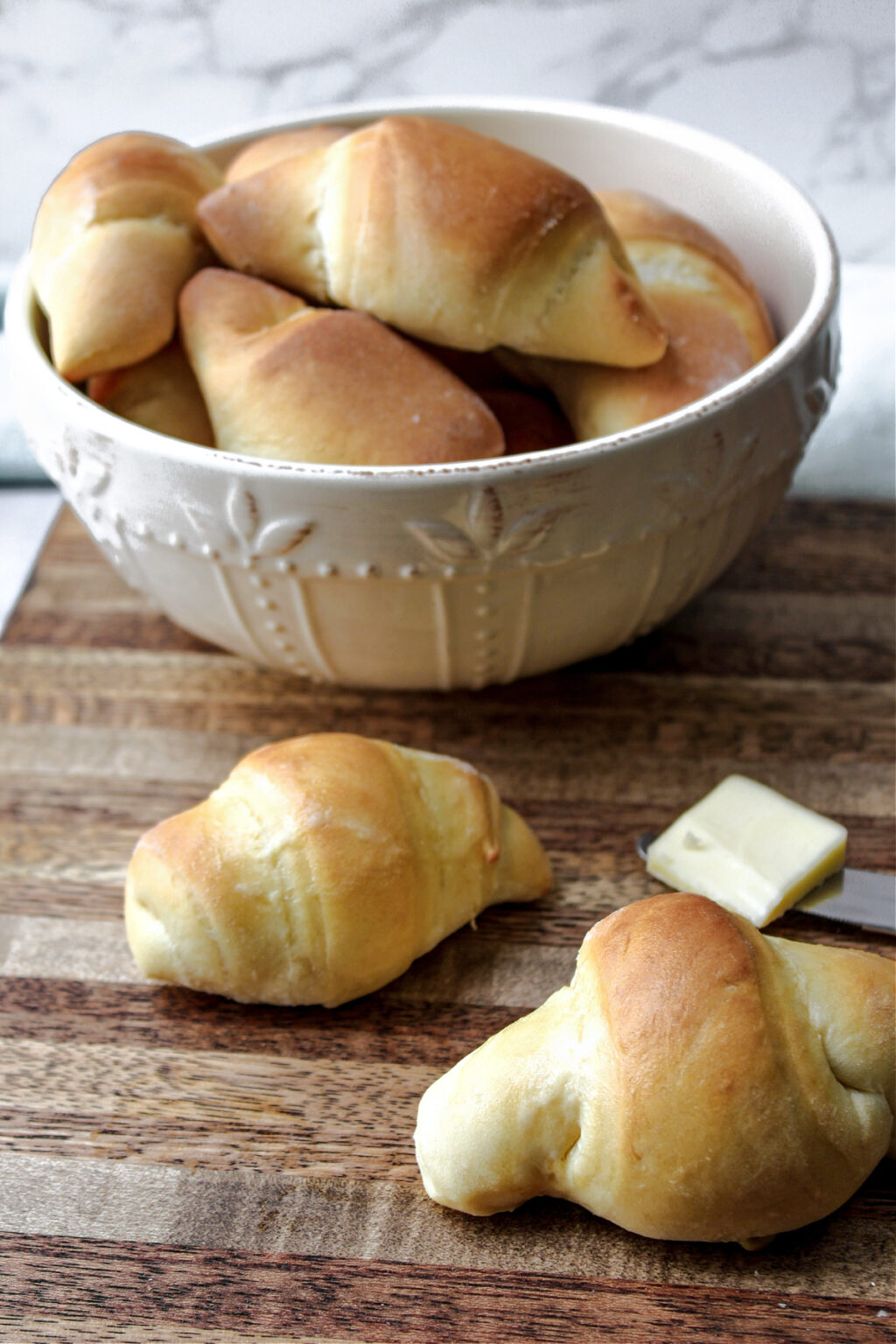 Homemade Crescent Rolls - Baking With Mom