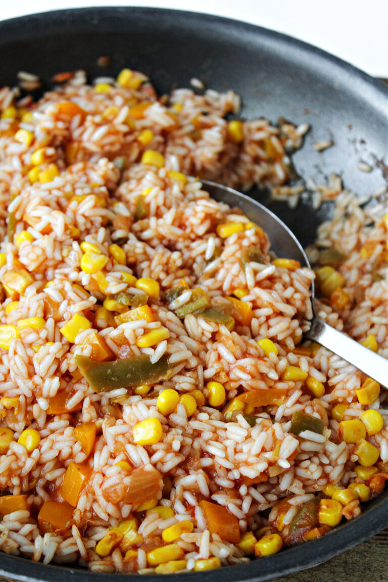 Mexican Rice - Baking With Mom