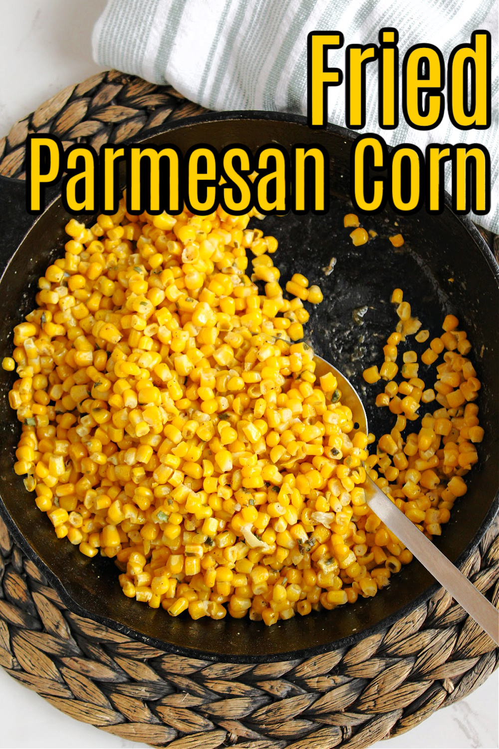 Fried Parmesan Corn - Baking With Mom