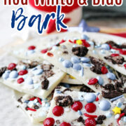 Red White And Blue Bark - Baking With Mom